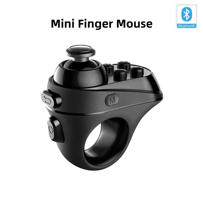 1PC Wireless Mini Finger Mouse Remote Control Joystick Adapter Game ...