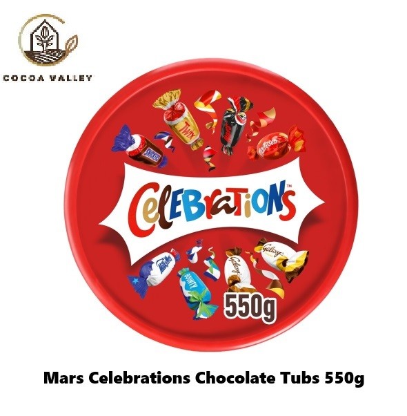 Mars Celebrations Chocolate Party Tub 550g (Made in UK) | Shopee Malaysia
