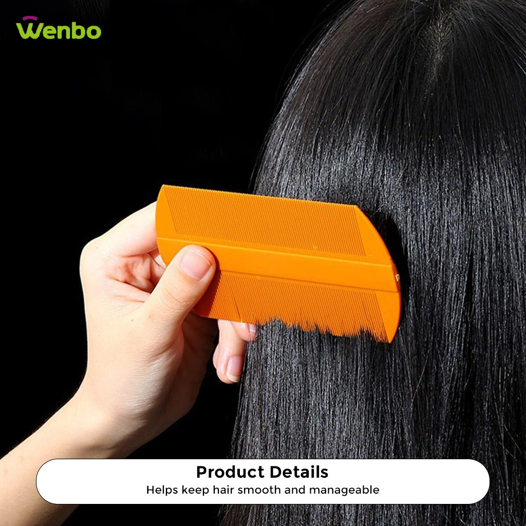 Wenbo [1PCS] Double Sided Hair Comb Fine Tooth Hair Comb Hair Flea ...