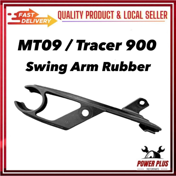 Yamaha MT09 MT-09 MT 09 / Tracer 900 Swing Arm Rubber Chain Guard Slide ...