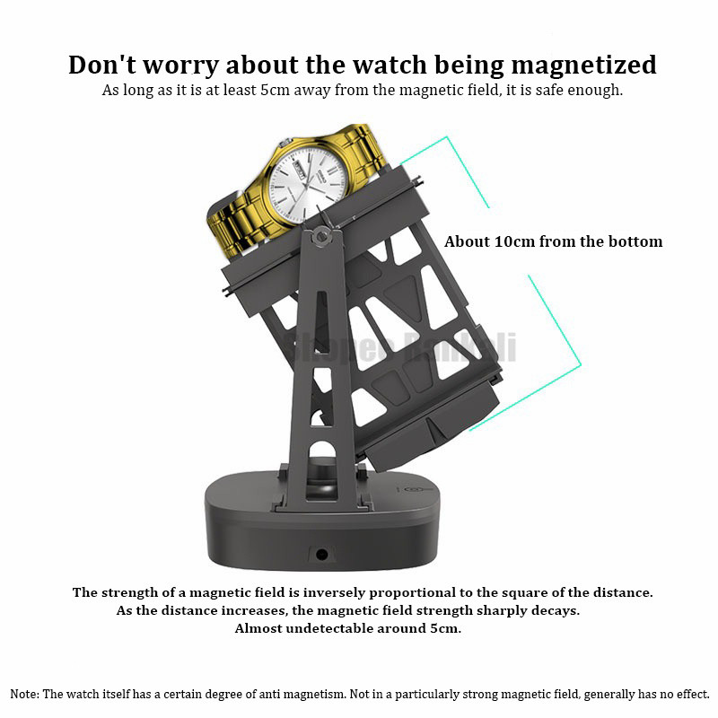 Automatic Watch Shaker Quiet Watch Winder Self-Winding Device Watches ...