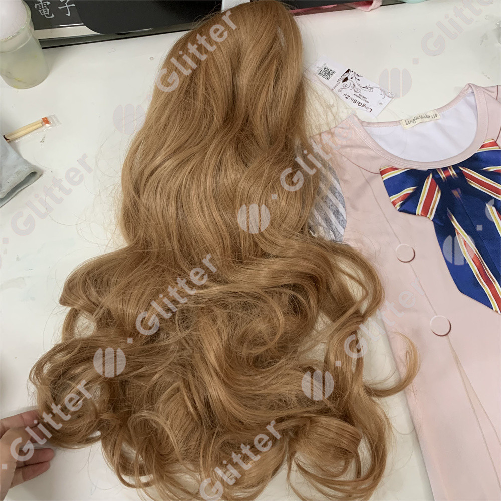 M3GAN Cosplay Costume Wig Megan Dress AI Doll Robots Dress Top Socks ...