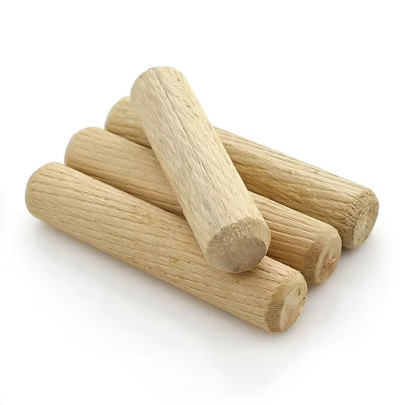 M5 M6 M8 M10 M12 Wooden Dowel Cabinet Drawer Round Fluted Wood Craft ...