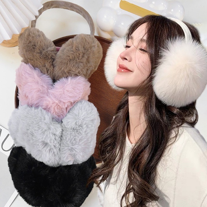 [ Featured ] Winter Warm Earmuffs - Cute Foldable Ear Muffs - Outdoor ...