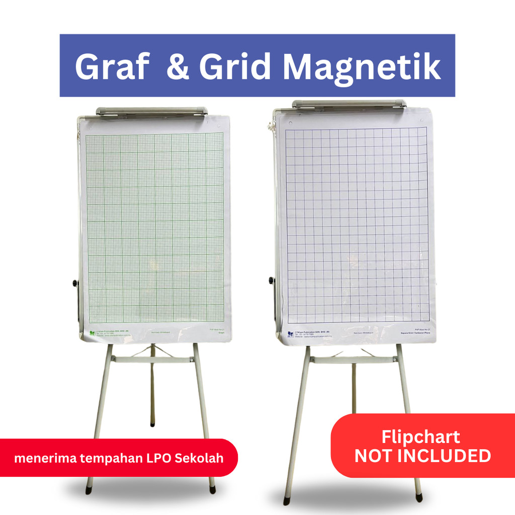 (ABM NIlam) Graf Grid Magnetik | Magnetic Graph Grid | Shopee Malaysia