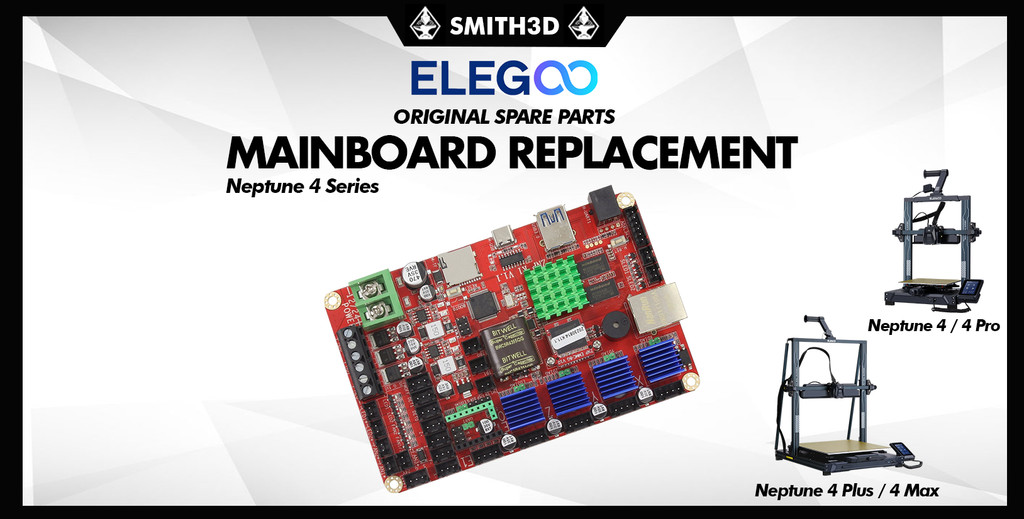 Elegoo Neptune 4 Mainboard Replacement, Neptune 4 Motherboard for ...