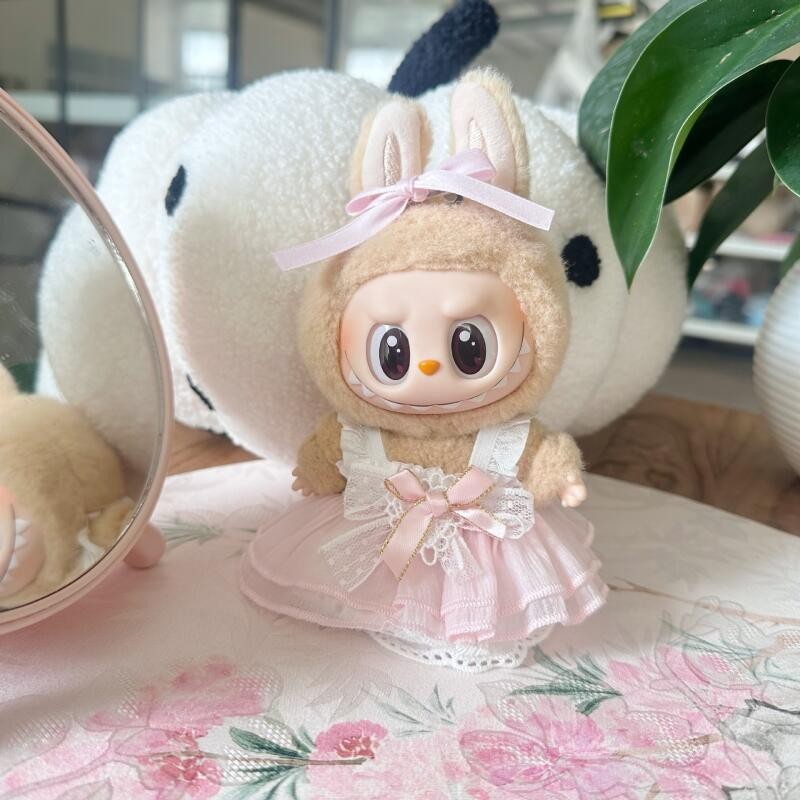 Labubu V1/V2 Clothing Accessories Sitting Party Labubu Skirts Doll ...