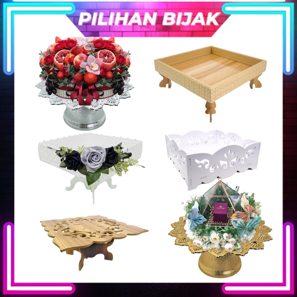 Gift Tray DIY Wedding Tray Dulang Hantaran Perkahwinan Bekas Hantaran ...