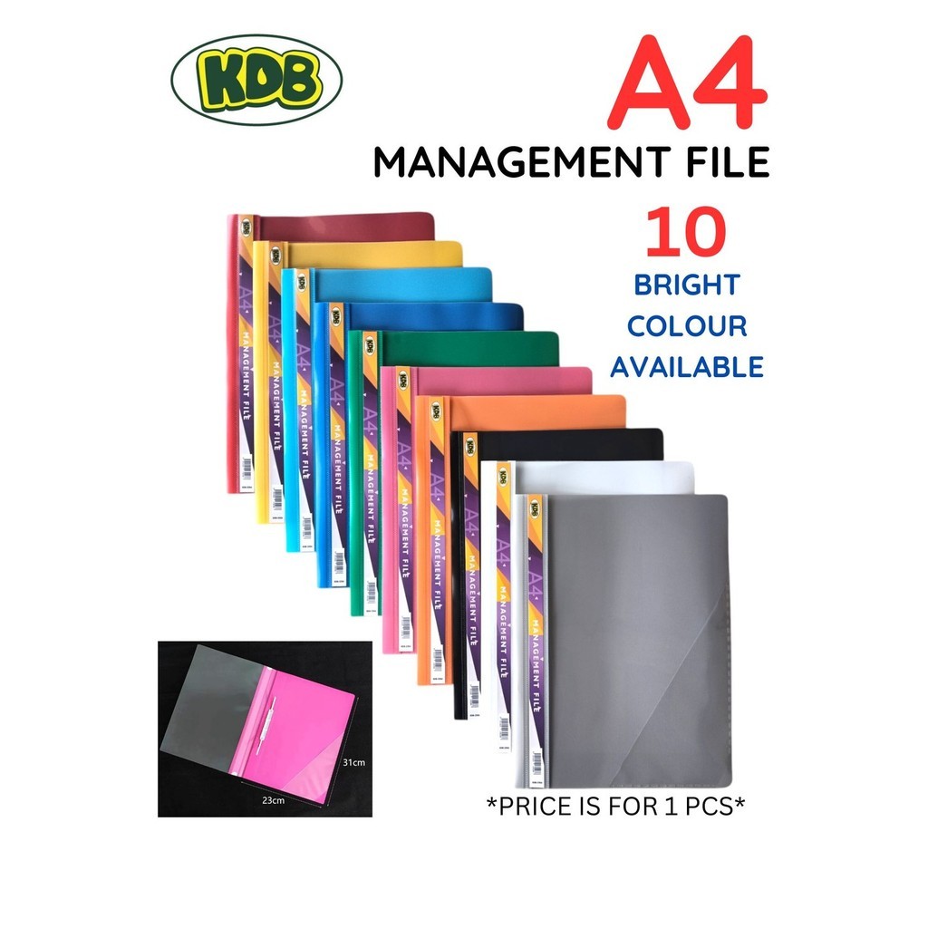 [ KDB-320 ] A4 KDB MANAGEMENT FILE KDB-320A / FILE POCKET A4/320 ...