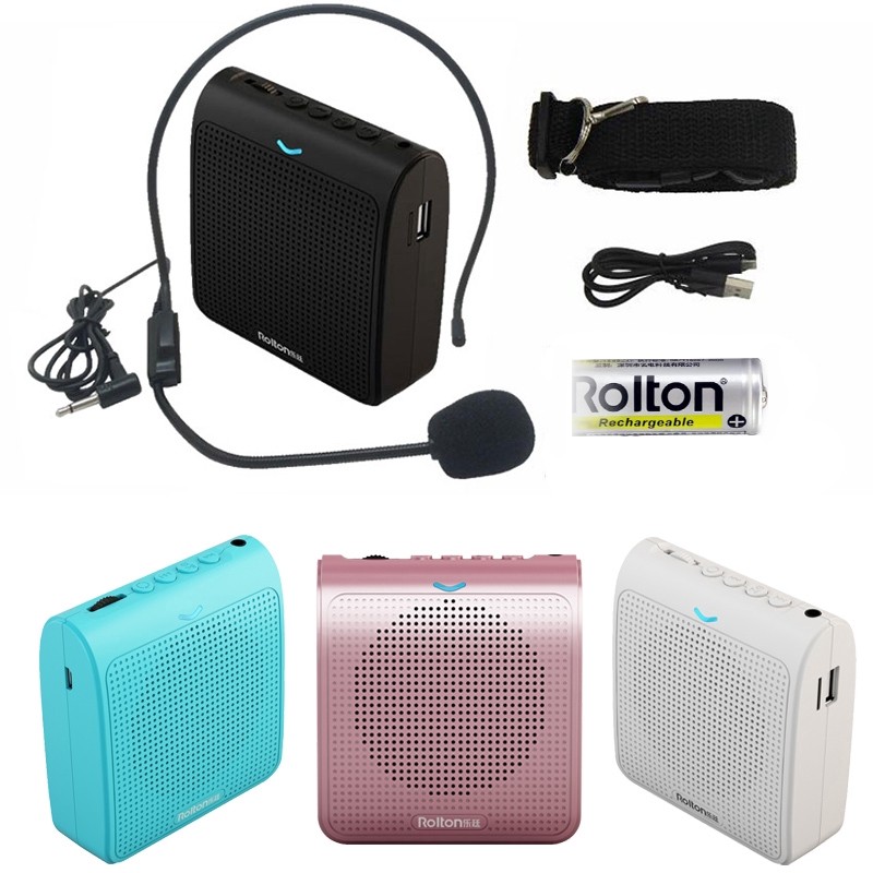 in stock Rolton K100 Voice Amplifier Speaker Mini speaker Microphone ...
