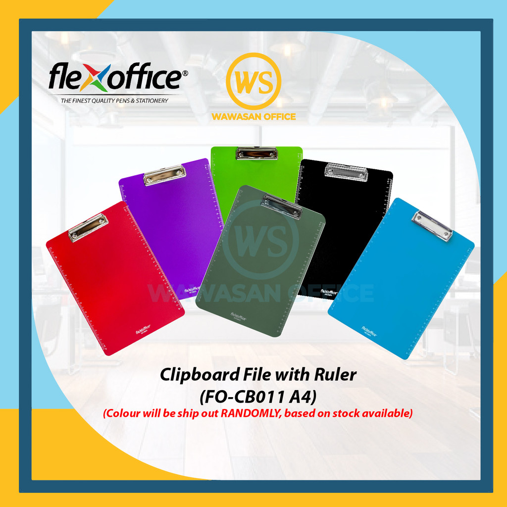 Flexoffice A4 Clip Board / A4 Clipboard / Paper Clipboard / Wire Clip ...