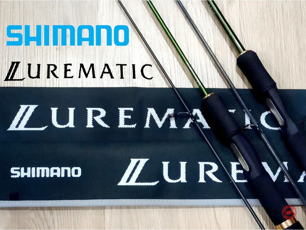 SHIMANO LUREMATIC SPINNING / BAITCASTING (BC) FISHING ROD | Shopee Malaysia