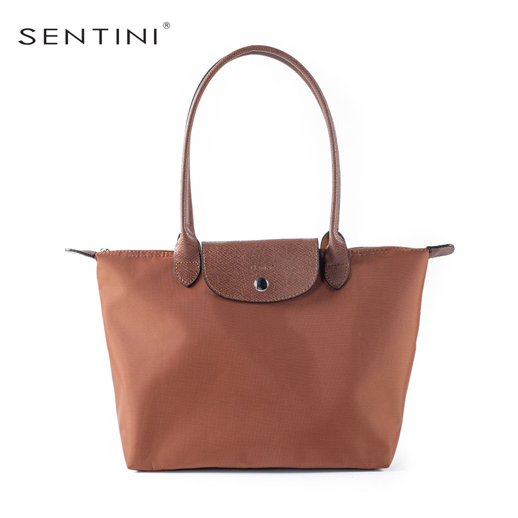 SENTINI Clover Beg Tote Besar Wanita - Hitam / Coklat STB-134 | Shopee ...