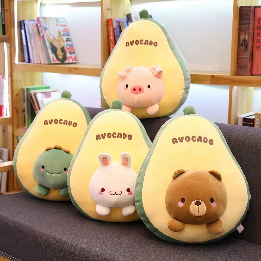 Cute avocado bear plushie dinosaur plush toy doll animal avocado kid ...