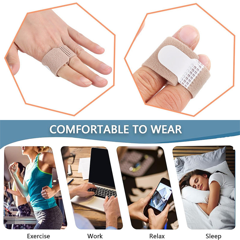 2Pcs Finger Buddy Wraps Broken Jammed Swollen Finger or Dislocated ...