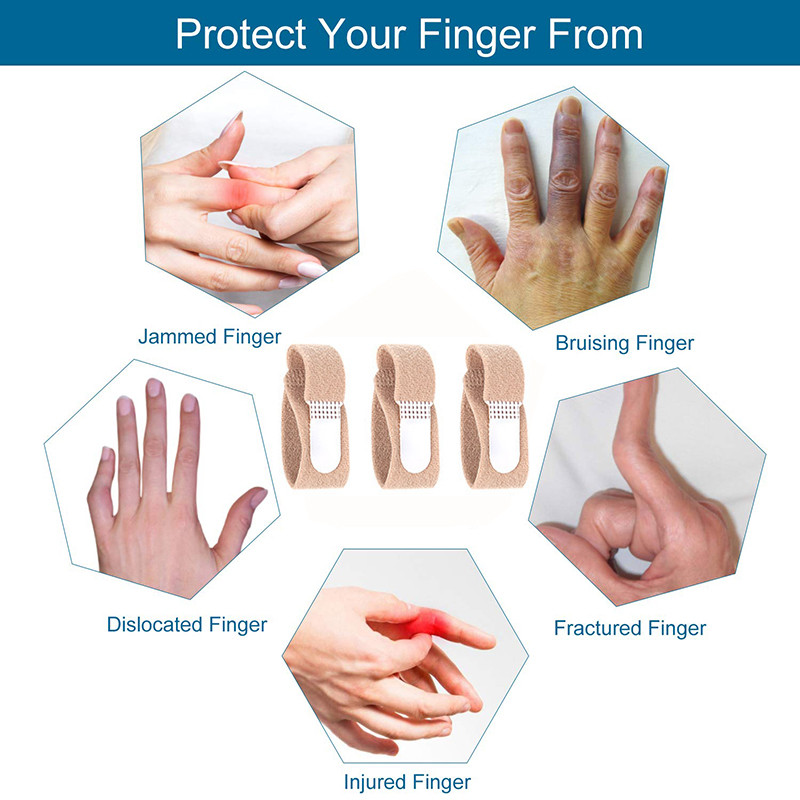 2Pcs Finger Buddy Wraps Broken Jammed Swollen Finger or Dislocated ...