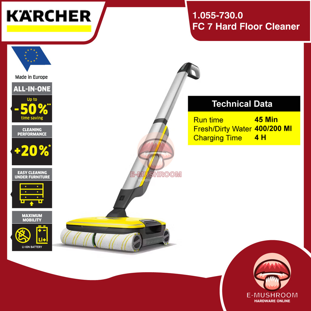 Karcher FC7 Cordless Hard Floor Cleaner | Shopee Malaysia