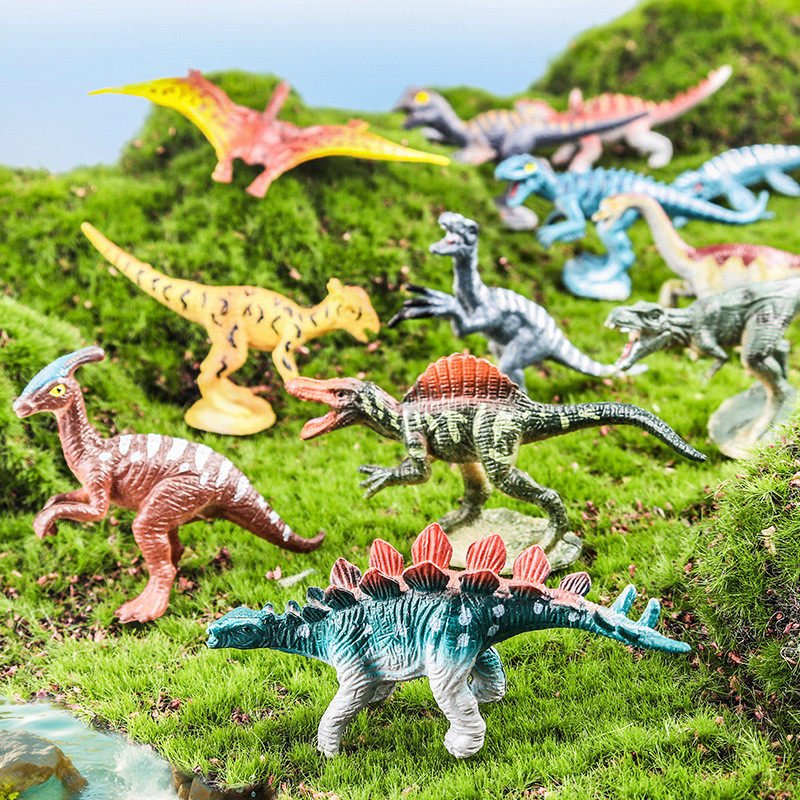 [Jy] Model Cross-Border Simulation Animal Model Mini Dinosaur ...