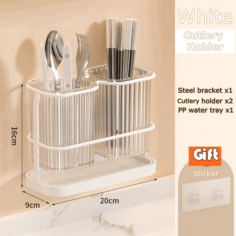 Ramadan Mubarak Multifunctional Kitchen Utensils Storage Cutlery Holder ...