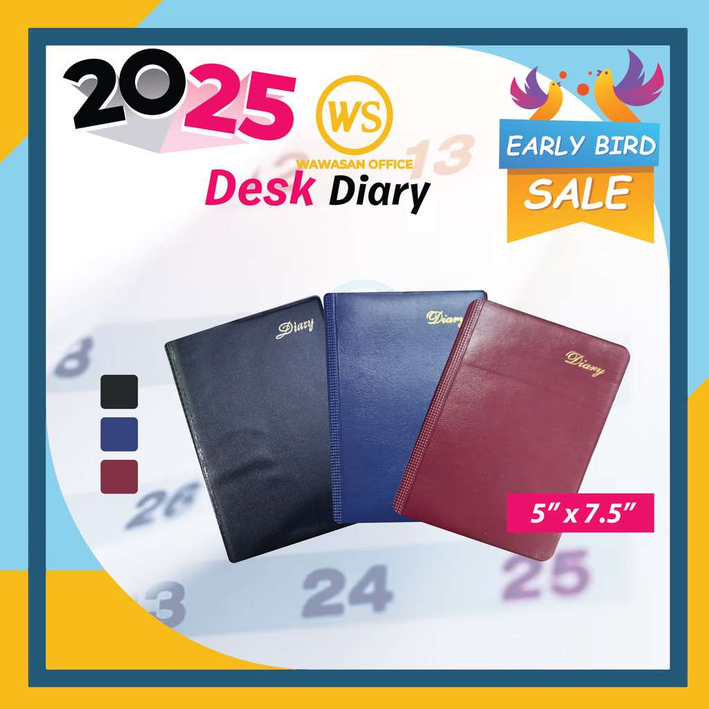 Diary 2025 Diary Book / 2025 Diary Planner / Management Diary / Buku ...