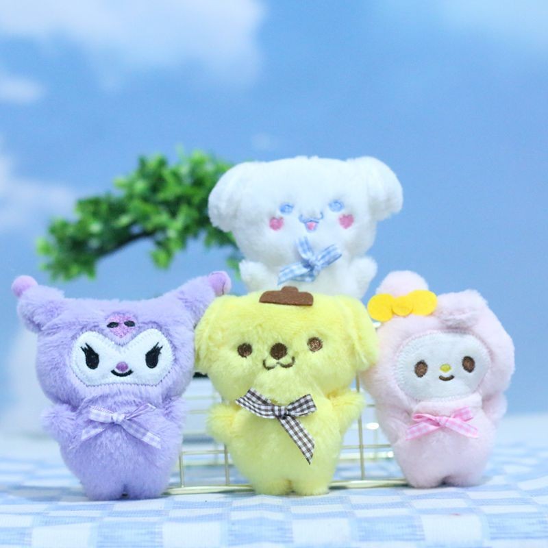 And Soft Charming Sanrio Plush Toy Keychain Featuring Kuromi Dog Cinnamoroll | Shopee Malaysia