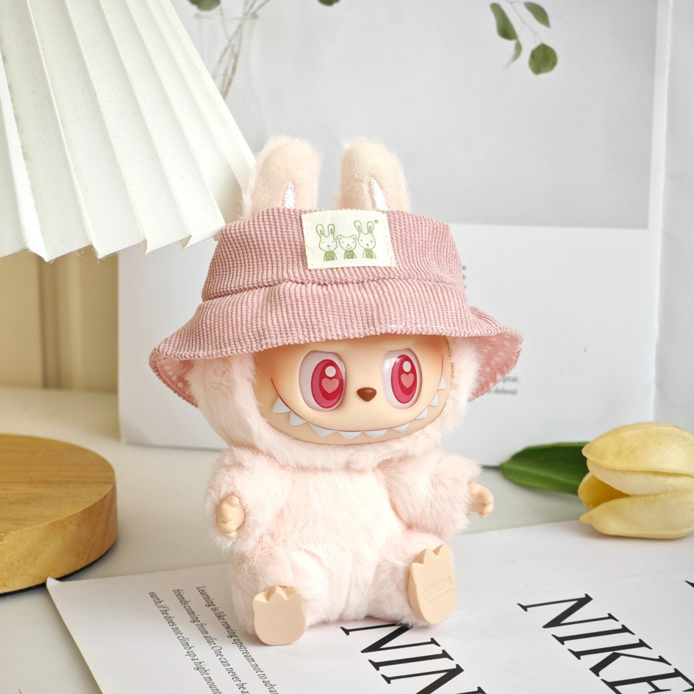 For Labubu v2 sitting labubu Clothes Fashion Clothes Gauzy Skirt Doll ...