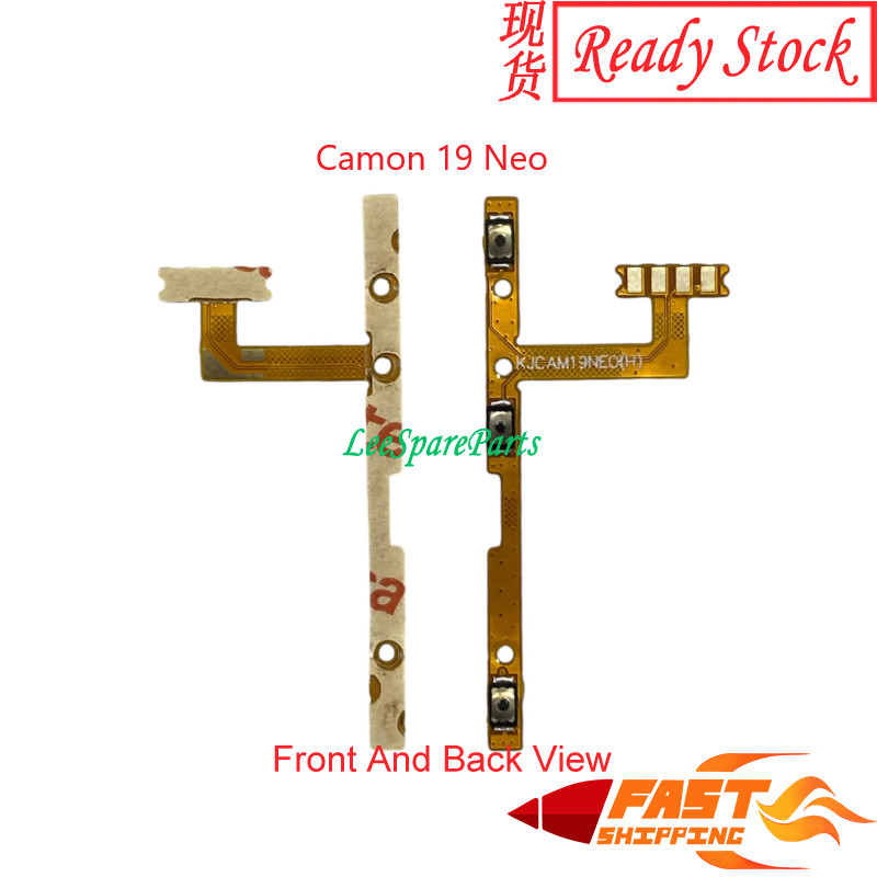 Tecno Camon 19 Neo Power On Off Volume Switch Button Flex Ribbon For ...