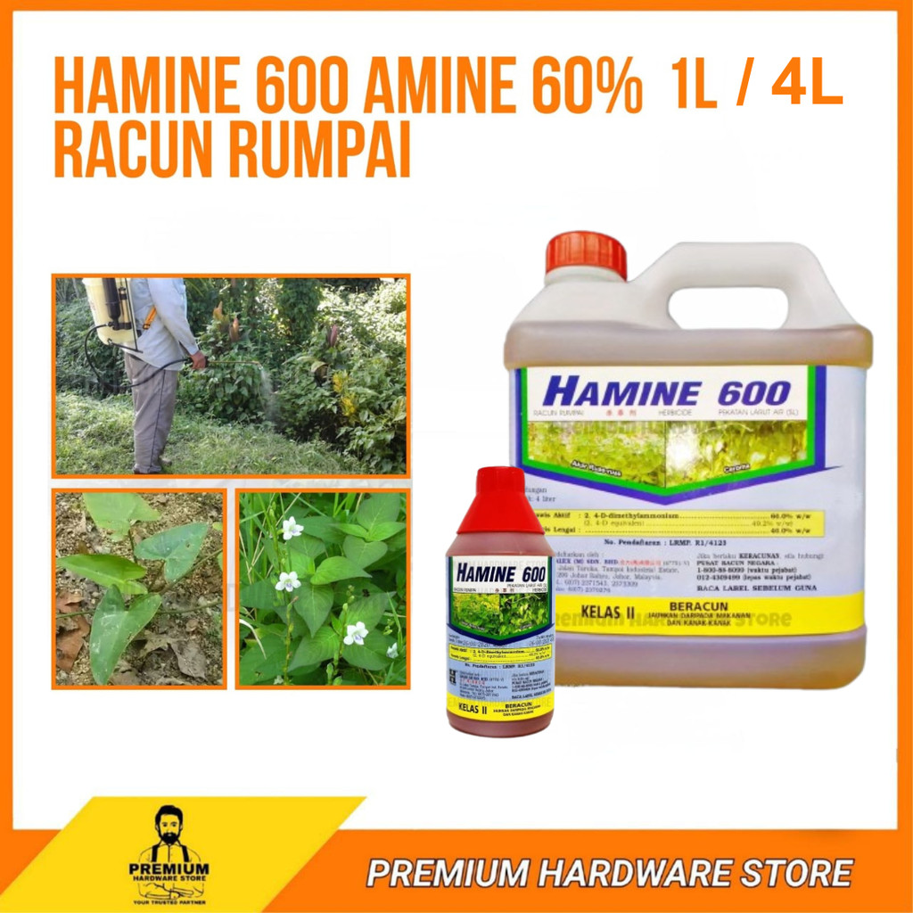HALEX HAMINE 600 1 & 4 Liter (Sama seperti CH Amine / Gamma /Danitox ...