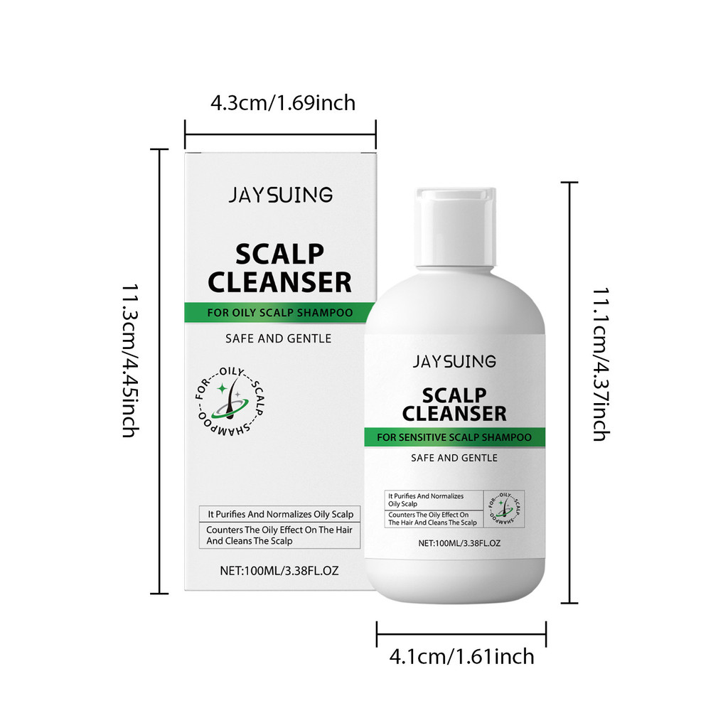 100ml Jaysuing Oil Control Scalp Treatment Shampoo Moisturising ...