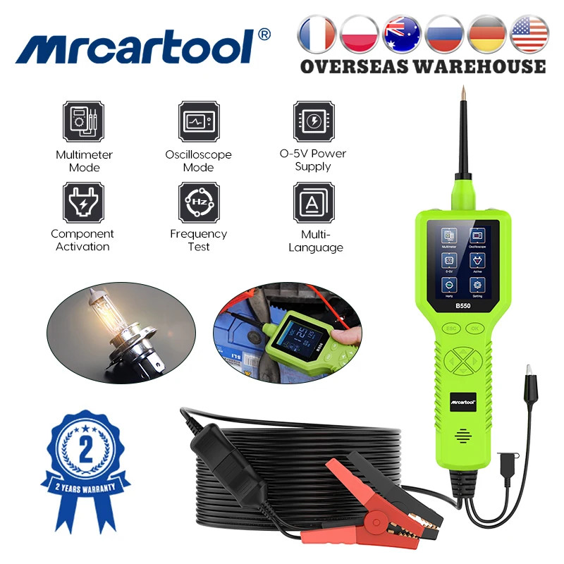 MRCARTOOL Power Scanner Car Electric Circuit Analyzer Oscilloscope ...
