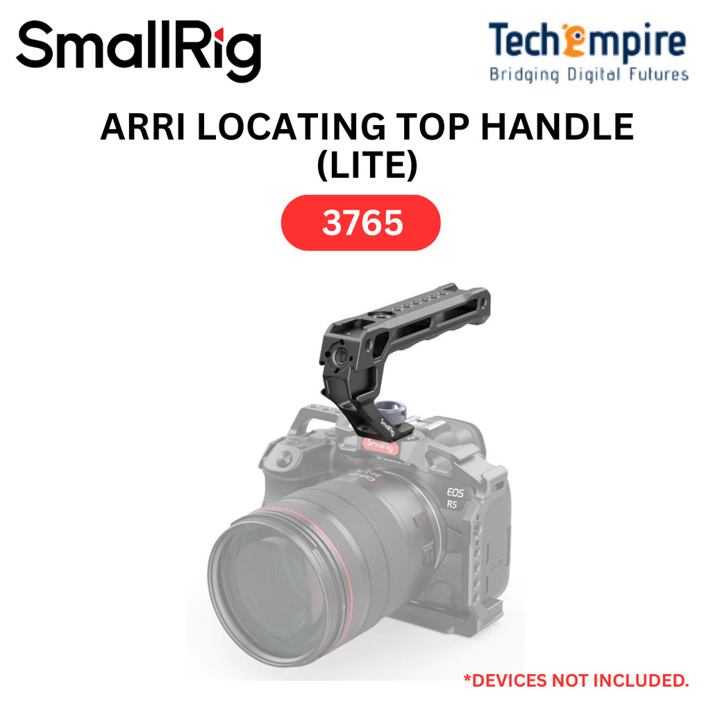 SmallRig ARRI Locating Top Handle (Lite) 3765 together with anti-slip ...