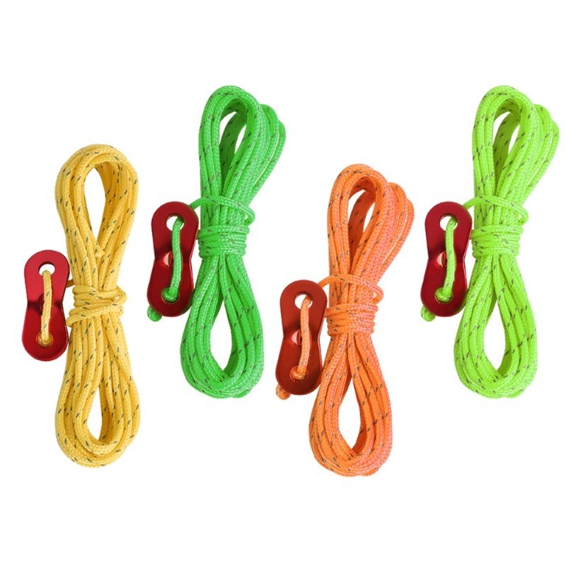Reflective Rope For Tent,Multi-Functional Rope, Guy Paracord Rope For ...