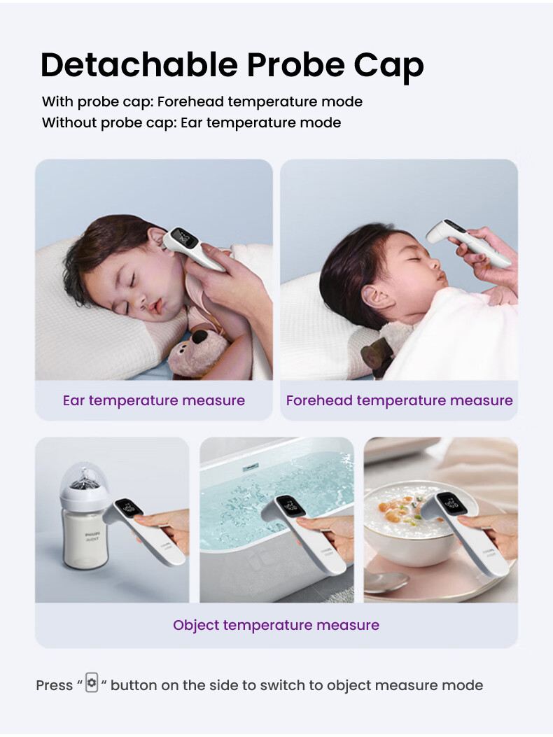 Philips Avent AET-R832 Infrared Digital Fever Thermometer Non-contact ...