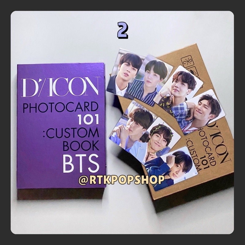 in stock [OFFICIAL] BTS DICON 101 CUSTOM BOOK PHOTOCARD LOOSE ITEMS PART 2 | Shopee Malaysia