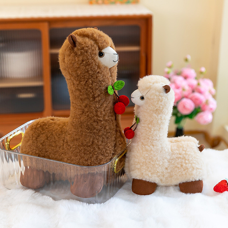 Alpaca Beautifully Crafted Plush Toy Soft Cuddly Animal Gift For Kids ...
