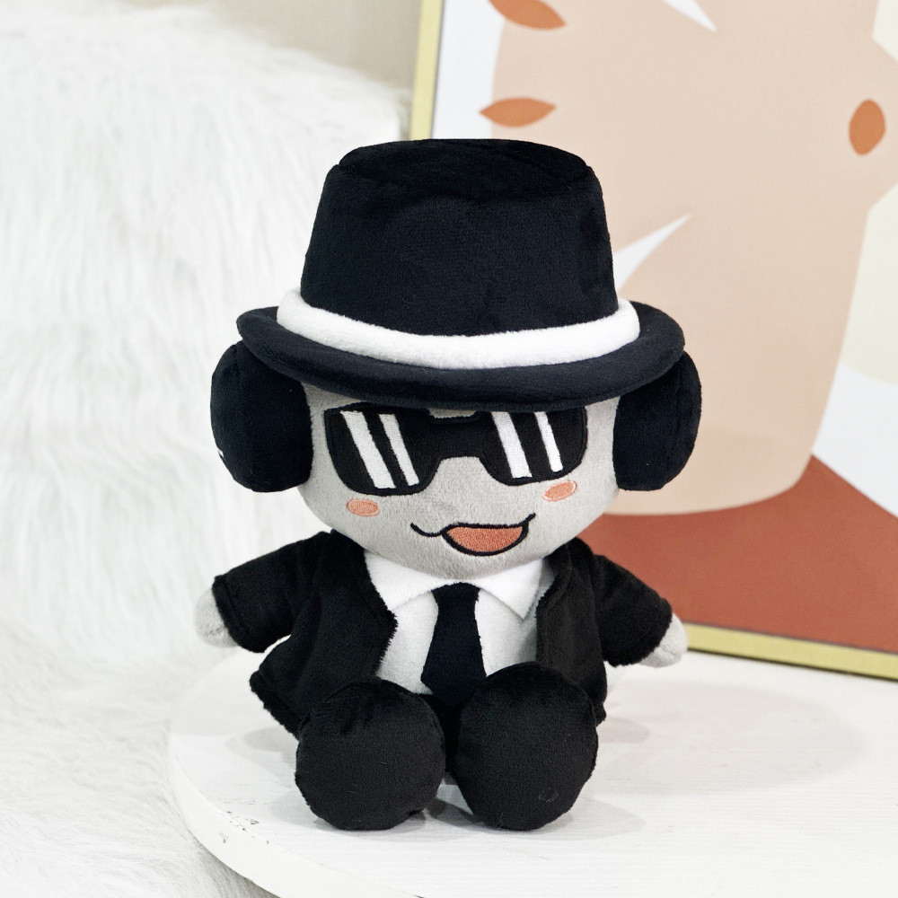 20/30CM Forsaken Chance Plush Stuffed Toys Doll Black Suit Figurine ...
