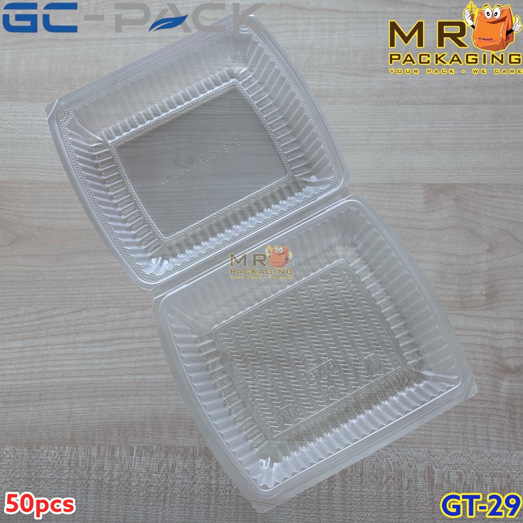 Extra Big Lunch Box [ 50pcs± ] BENXON BX-290 GC-PACK GT-29 Disposable ...