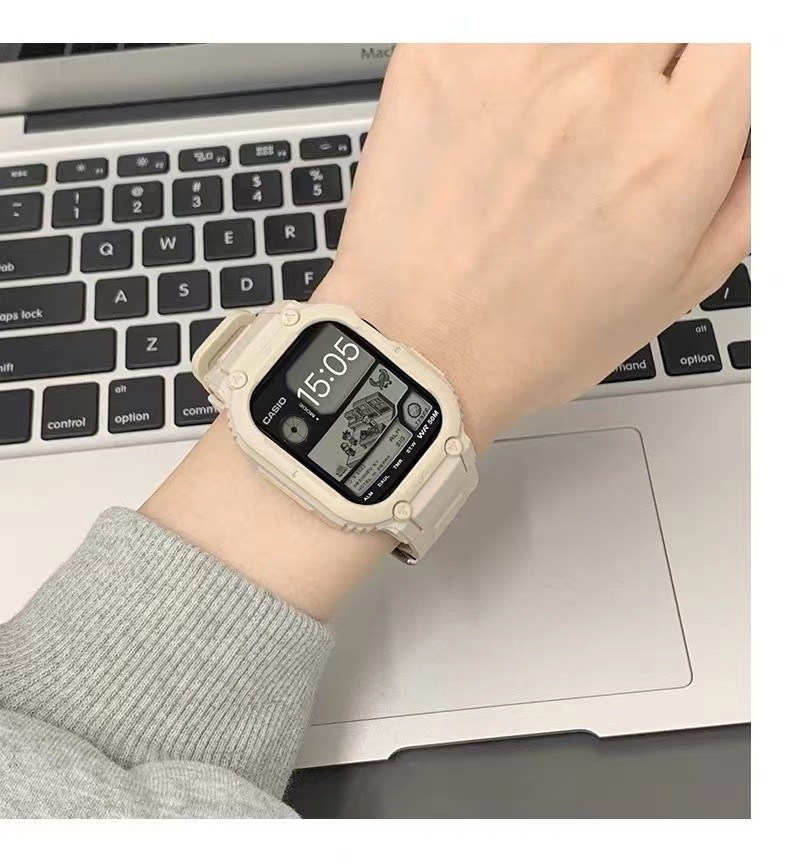 Suitable for Applewatch 8th Generation Watch Strap ultra iwatch Armored ...