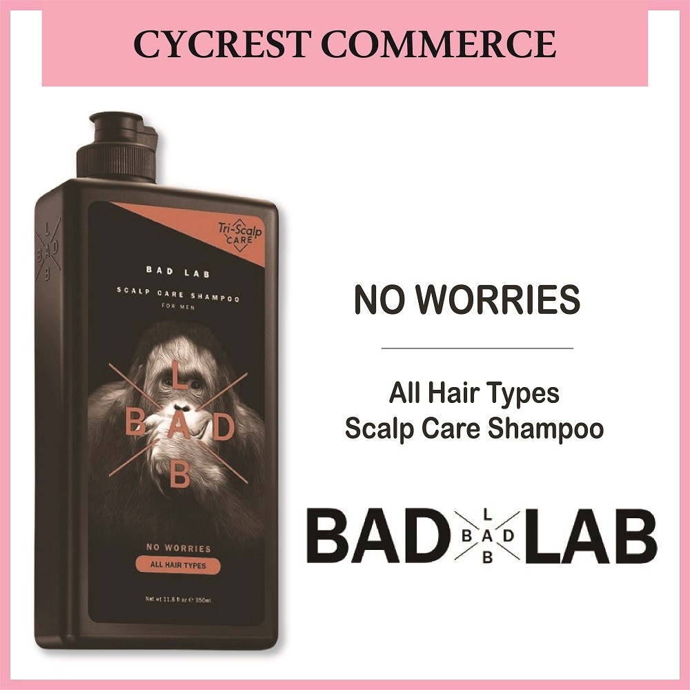 Bad Lab No Worries Scalp Care Shampoo (350ml) - Syampu untuk Semua ...