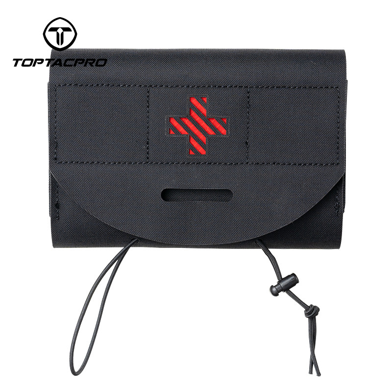 TOPTACPRO Tactic Medical Pouch First Aid Kit EMT IFAK Pouch MOLLE Blow ...