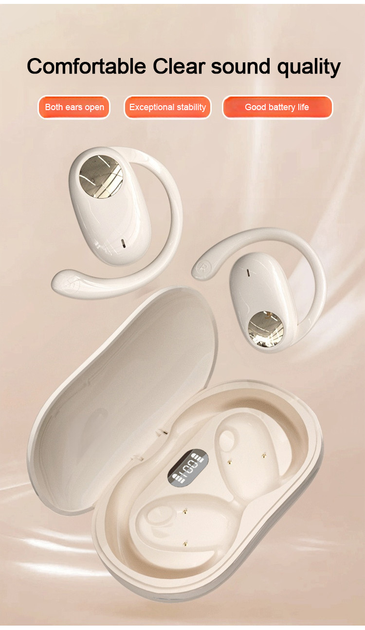 180° Rotating Open OWS Bluetooth Headset/Ear-Hook Bluetooth Headset/180 ...