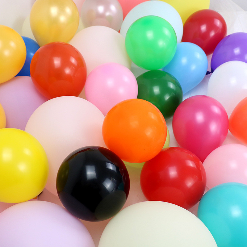 Set of 100 Balloons for Birthday Decoration, Balloons for Wedding Room ...