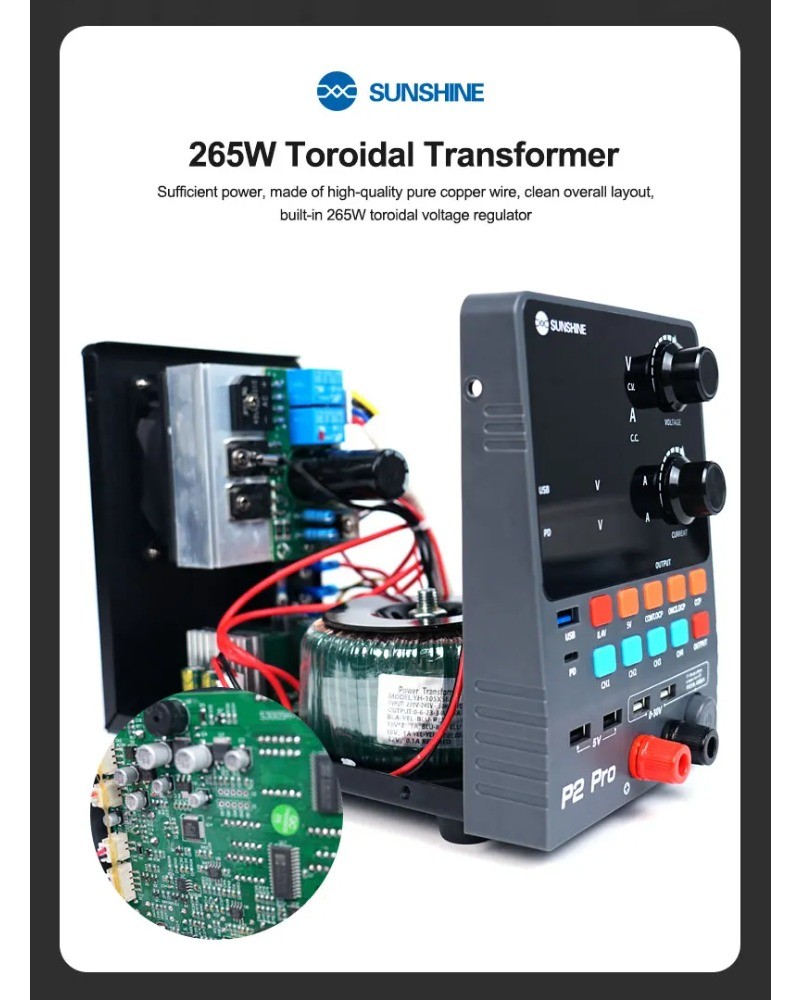 SUNSHINE P2 PRO Intelligent Regulated DC Power Supply 30V 5A Voltage ...