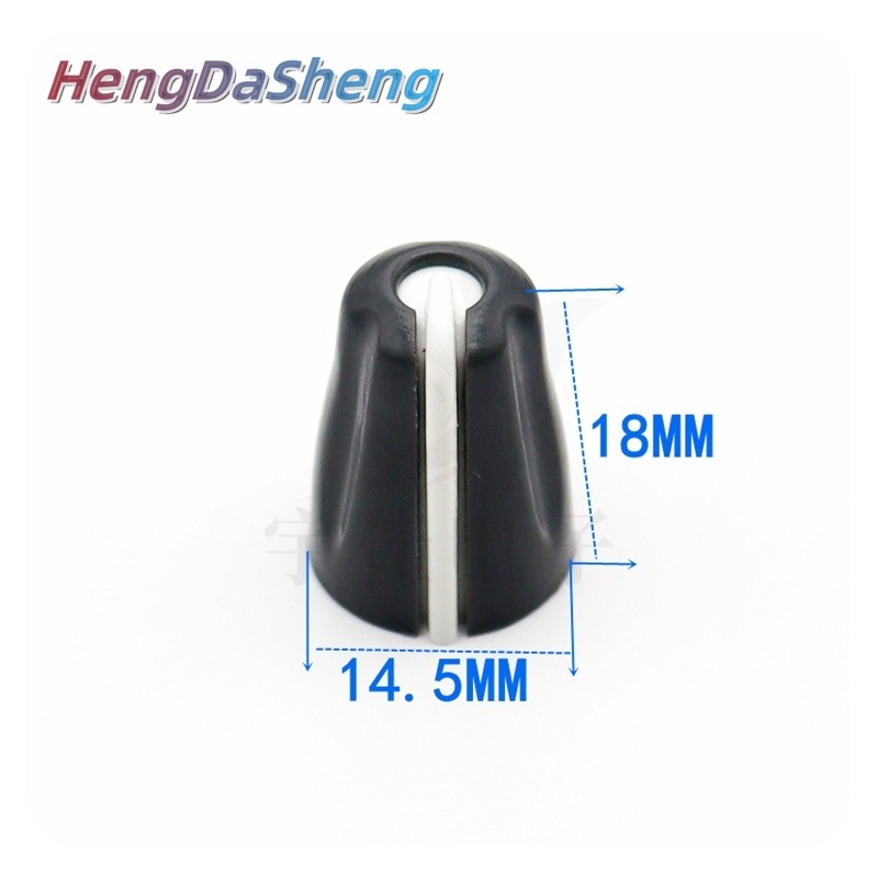 20Pcs/Lot 14.5*18mm Plastic half-shaft Knob Cap Potentiometer Power ...