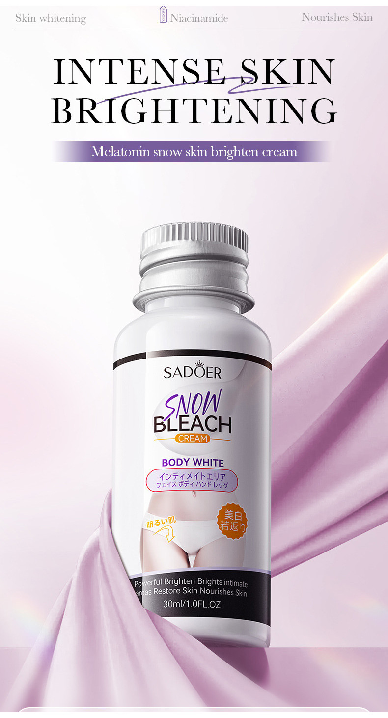 Whitening Cream 30ml Private Parts Underarm Bleaching Serum Whiten Butt ...