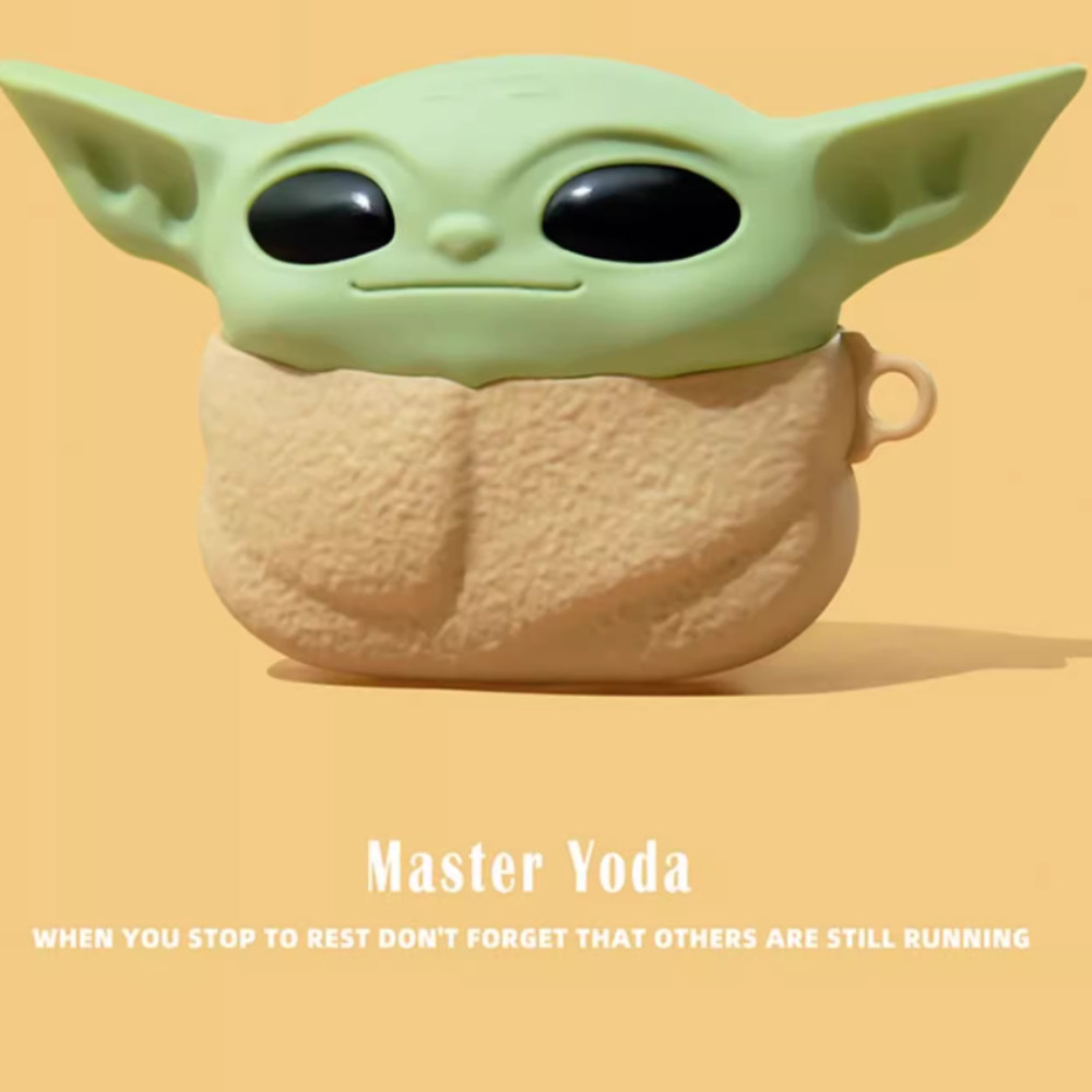 Funny Cartoon Alien Monster Silicone Earphone Case with Hook Bluetooth ...
