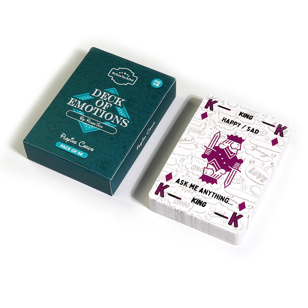 Of Deck Exciting Emotions Featuring Engaging Questions For And Humans ...