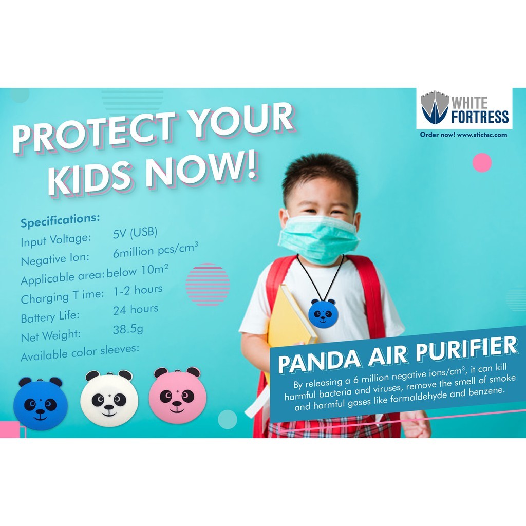 in stock PANDA WEARABLE AIR PURIFIER x CUTTER x ACRYLIC BOARD CUTTER x ...