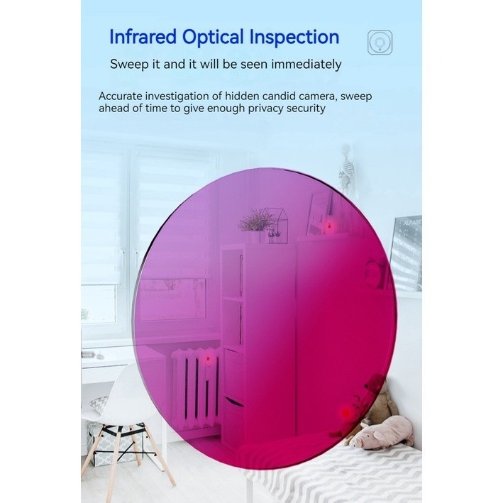 Finds All Spy Cameras Hidden Camera Detecter mini Portable Infrared ...