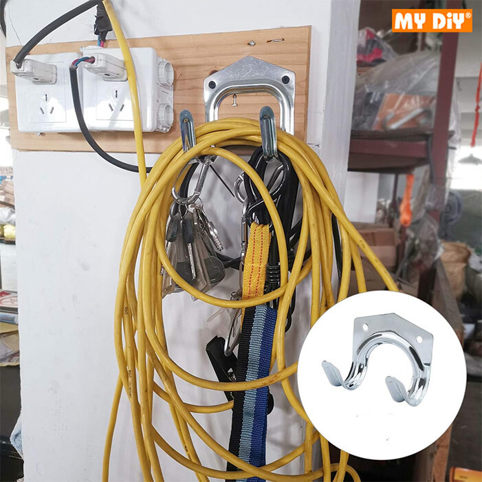 4PCS MULTIPURPOSE WALL MOUNTED U HOOK GARDEN TOOL HOOKS / PENYANGKUT U ...